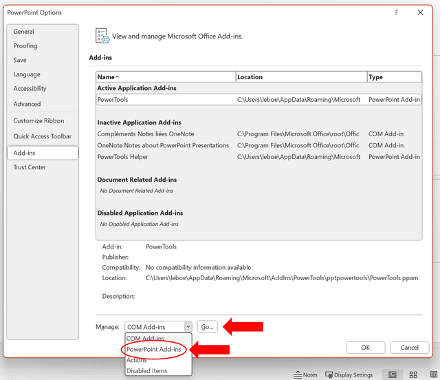Installing PowerTools on Windows - PowerTools